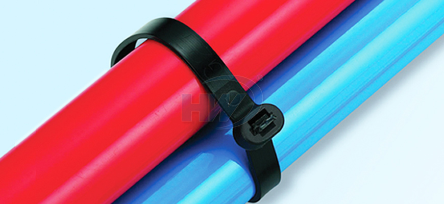 120x4.8mm (4.7x0.19 inch), Cable Ties, PA66, Round Head - 57lbf (25 ...