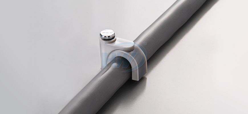 Cable Clips, Round Type,Single Nail, 10mm, nail ø2.5x27 mm - Cable ...