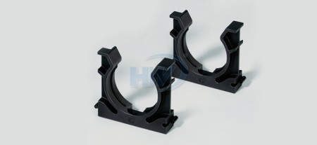 Conduit Mounting Brackets, Capped Type,Polyamide, Nominal Dimension 1/4 ...