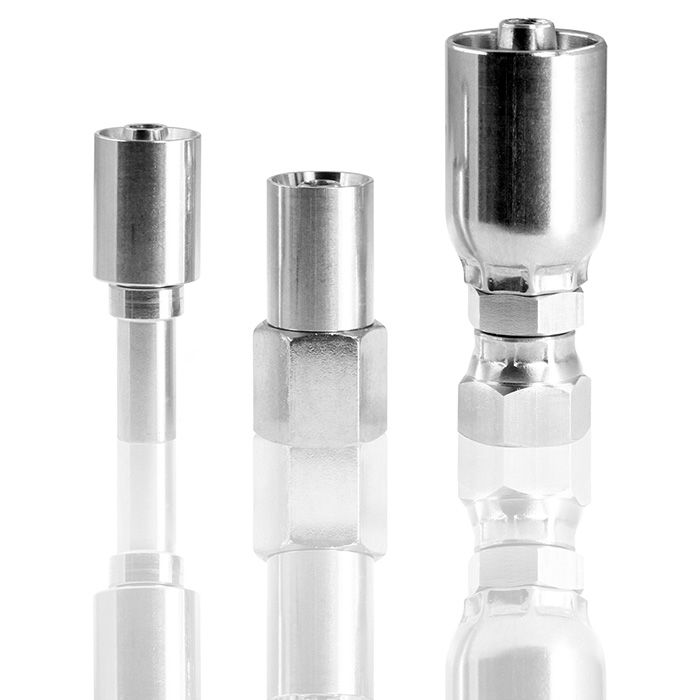 Raccords de tuyaux à sertir-Les raccords de tuyau à sertir en acier inoxydable 304/316 montrent ...