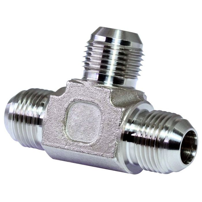 JIS 30° Flare Hydraulic Fittings Union Tee - JIS 30-degree Flare Hydraulic Fittings Union Tee ...