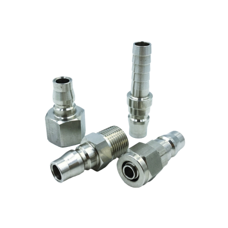 One-Way Shutoff Quick Couplings - Air Quick Coupling | Stainless Steel ...