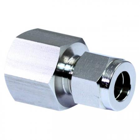 316 Stainless Steel Tube Fittings Female Connector - 316L stainless ...