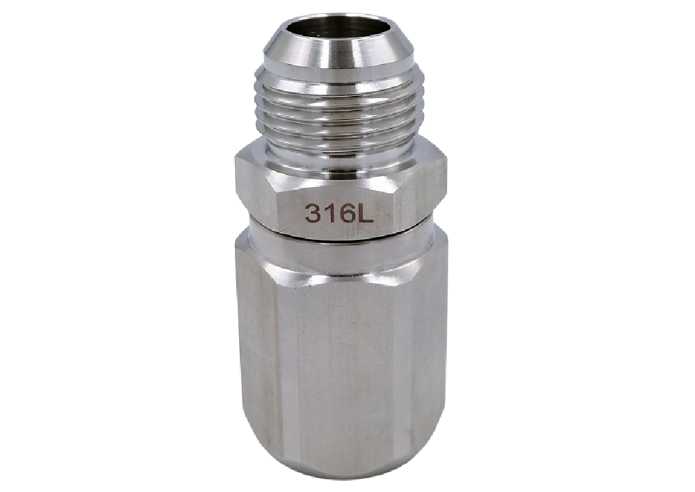 Reusable Fittings Male JIC 37° - Reusable Hydraulic Hose Fitting ...