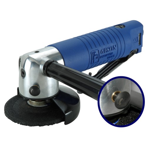 4" Air Angle Grinder (Safety Lever,12000rpm) - 4" Pneumatic Angle ...