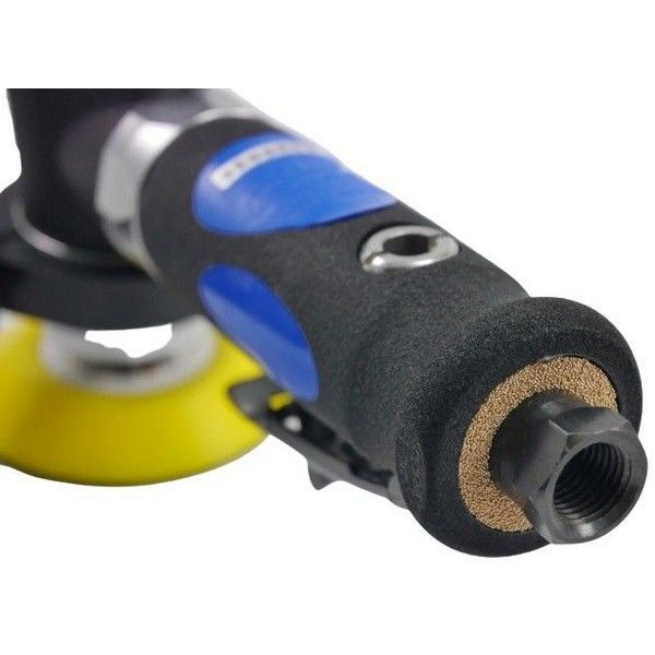 3" 100 degree Mini. Air Angle Polisher (3500rpm, No Gear, Rear Exhaust ...