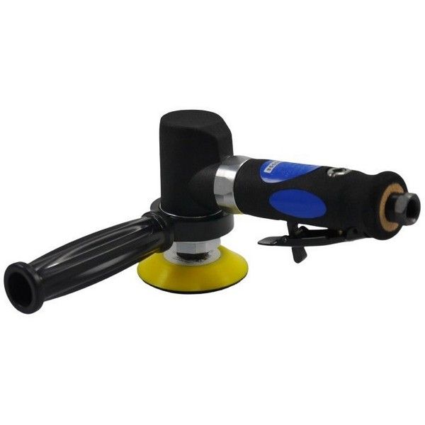 3" 100 degree Mini. Air Angle Polisher (3500rpm, No Gear, Rear Exhaust ...