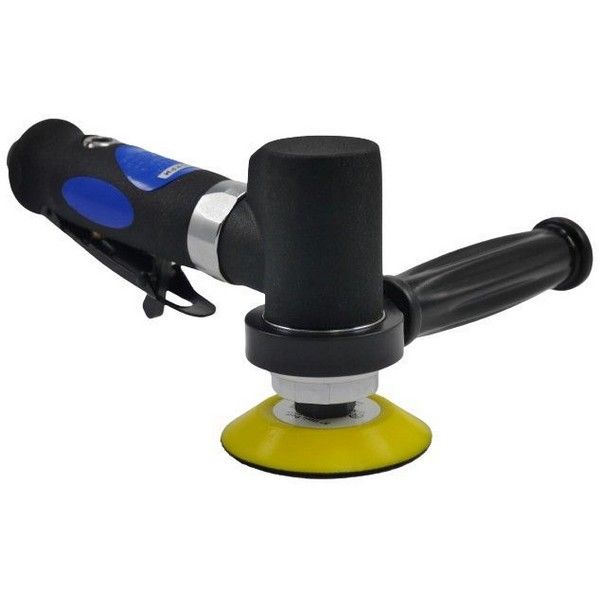 3" 100 degree Mini. Air Angle Polisher (3500rpm, No Gear, Rear Exhaust ...