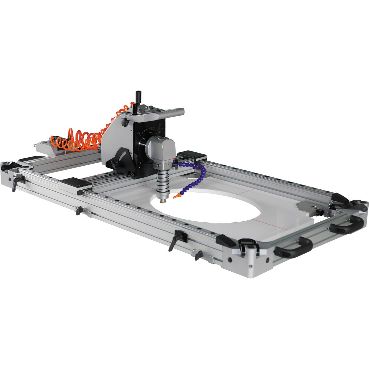 Portable Wet Air Stone Hole Cutting & Forming Milling Machine (Hole ...