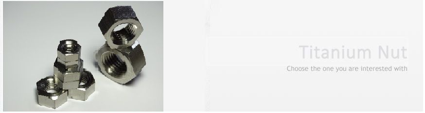 Titanium Nut - Nuts | Taiwan Titanium Bolts & Titanium Nuts ...