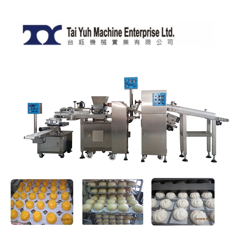 Customized Automatic Bun Making Machine - Meat bun machine ...