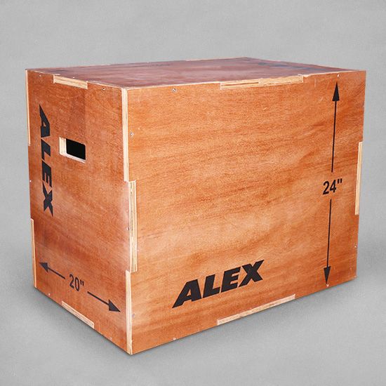 3-IN-1 FILP PLYO-BOX | แผ่นน้ำหนักและบาร์เบล - ผู้ผลิตชุดยกน้ำหนัก | Alex