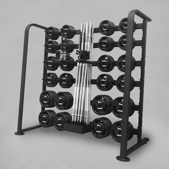 スタジオバーベルセットラック | Weight Plates & Barbells - Weight Lifting Sets ...