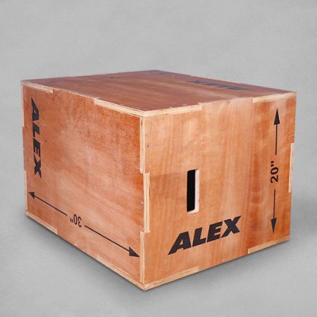 3-IN-1 FILP PLYO-BOX | แผ่นน้ำหนักและบาร์เบล - ผู้ผลิตชุดยกน้ำหนัก | Alex