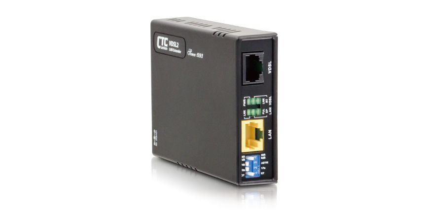 1-port VDSL2 Gigabit LAN Extender | Network Switch & Media Converter ...