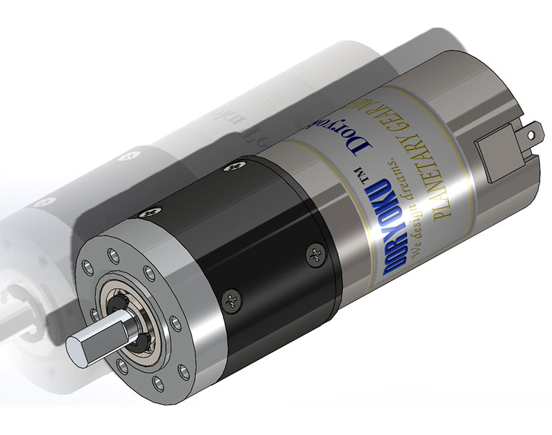 DIA43 DC Strong Planetary Geared - GR 42x40 | Over 25 Years High Torque ...