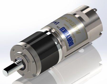 DIA26 Sterke buismotor - PGM-P26 12V 24V 36V metalen ...