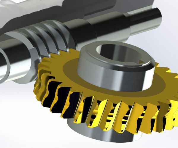 Worm Gear Motors - Powerful for Vehicle, AGV | High Torque Worm Gear ...