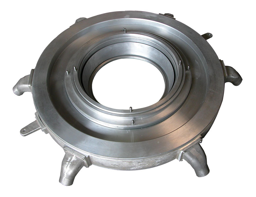 LDPE LLDPE Rotary Dual Lips Air Ring - Grocery Film Air Ring ...