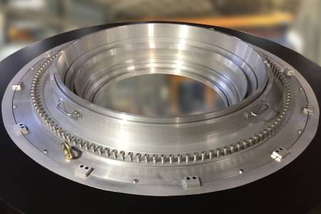 LDPE LLDPE Fine Tunning Air Ring - Screws Adjustmaent Air Ring ...