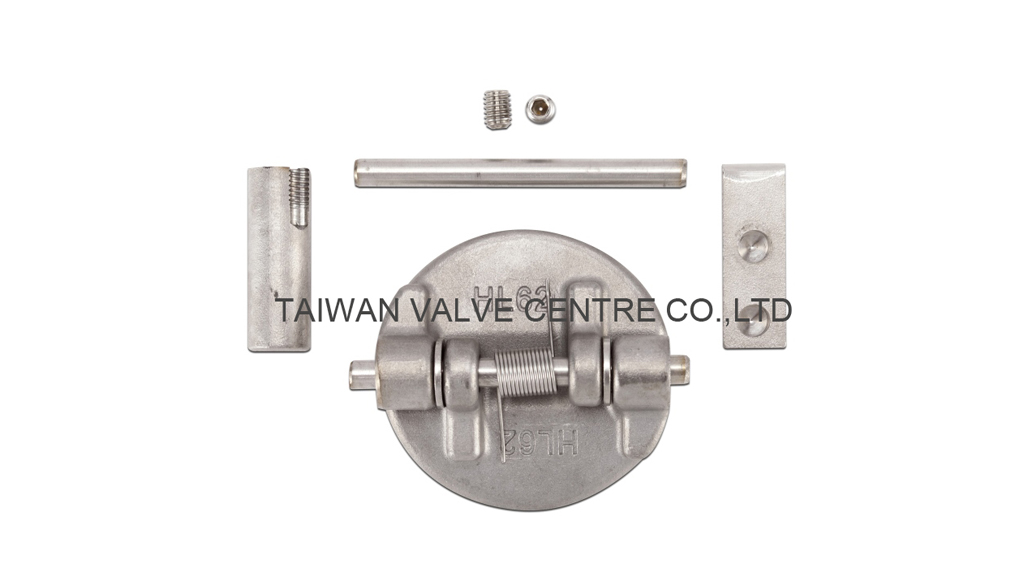 304 Stainless Steel Dual Plate Wafer Type Check Valve With Retainerless ...