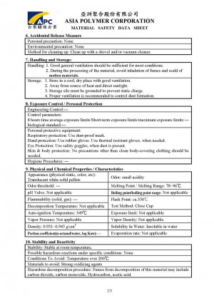 MSDS-EVA MATERIAL | Over 41 Years Production Experience of PE Blowing ...