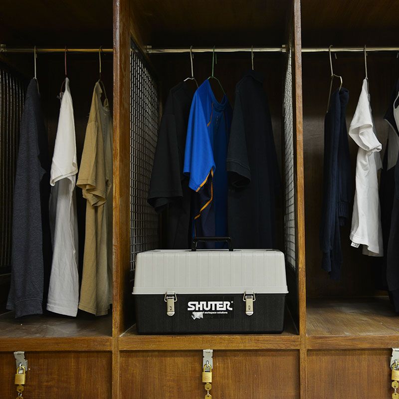 14L Professional Tool Box with 4 Trays and Metal Locks - 14L Portable ...