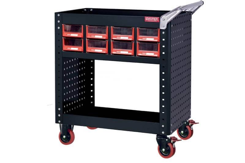 Tool Chest with 16 drawers & siding pegboard, Height 880 mm | Tool ...
