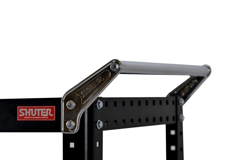 Large Tool Cart with 3 Shelves & Double Sided Pegboard, Height 1,684 mm ...