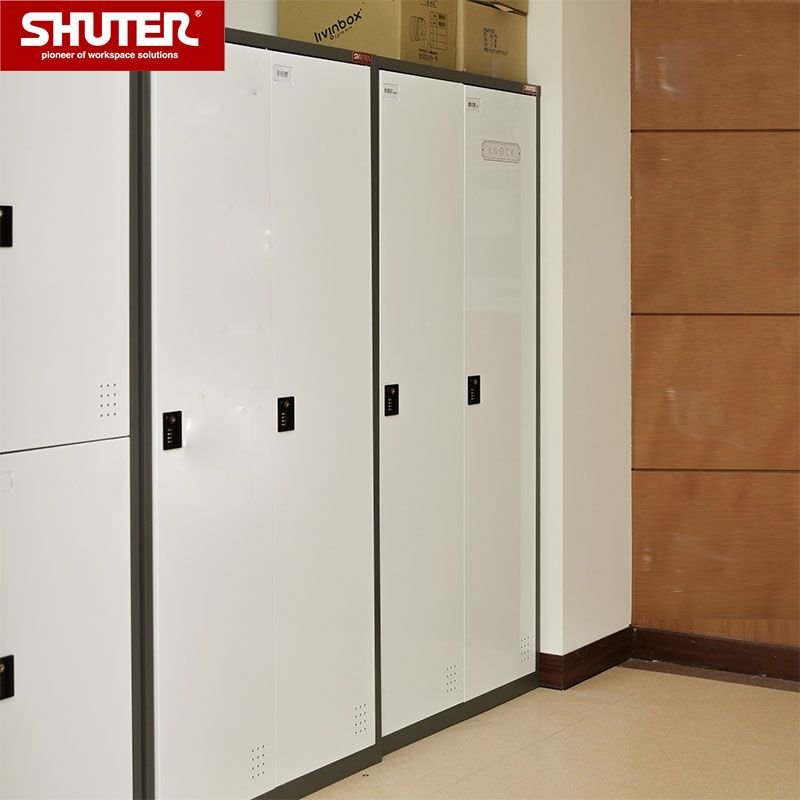 Metal Locker Cabinet, Single Tier, 2 Compartments - Digital Metal ...