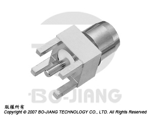 BMA Connectors, PCB Mount type - BMA RF/Microwave Coaxial Connectors ...