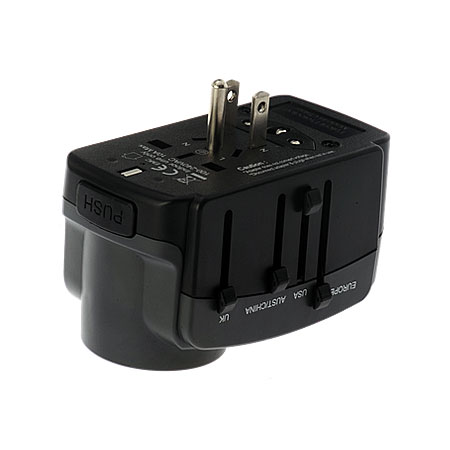 3 Poles Ground Travel Plugs - Unique Grounded Travel Adapter, Safest ...