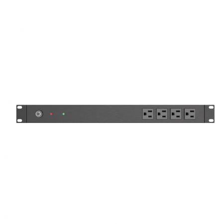 12 NEMA 5-15 1U Rack PDU - Rackmount Surge Protector, Power Strip PDU ...