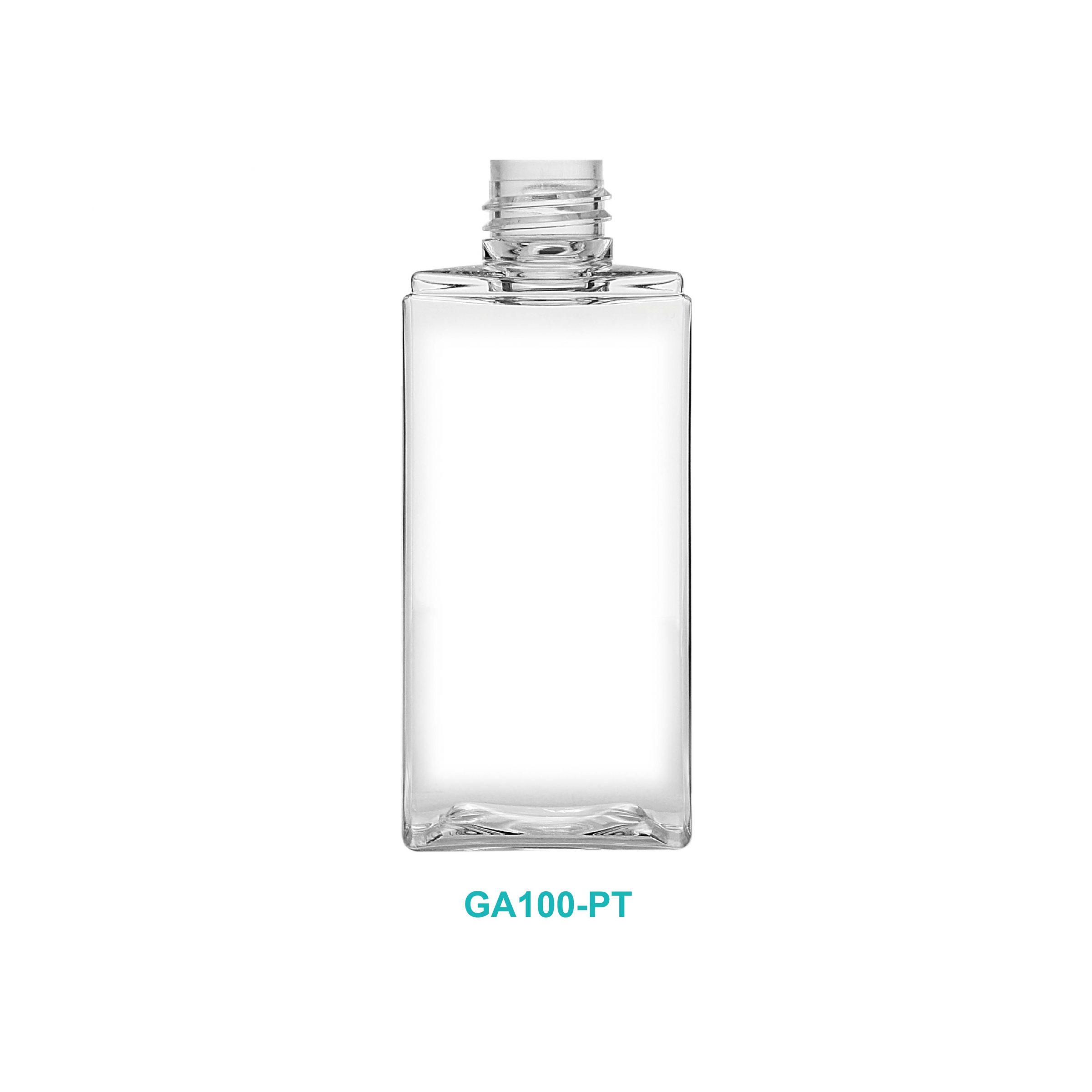 100ml PETG Rectangle Bottle | Cosmetic Product Packaging - Plastic Bottles Manufacturer | TYH