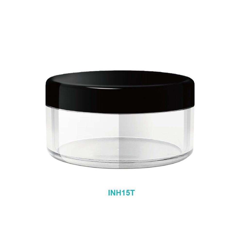 กระปุกแป้งฝุ่นทรงกลม 15ml | บรรจุภัณฑ์เครื่องสำอาง-ผลิตขวดพลาสติก | TYH