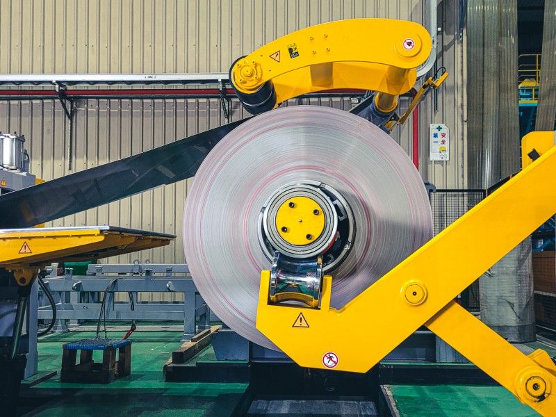 High Precision 4Ft Rotary Shear System | Prepainted Galvanized Steel ...