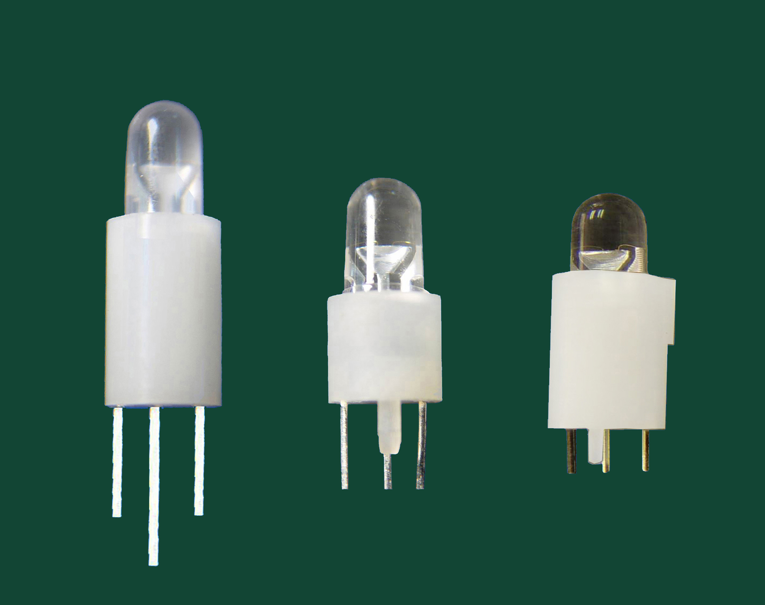 Ø5, 3 pin Cylinder LED Holder | Machined Plastic Parts Manufacturer ...