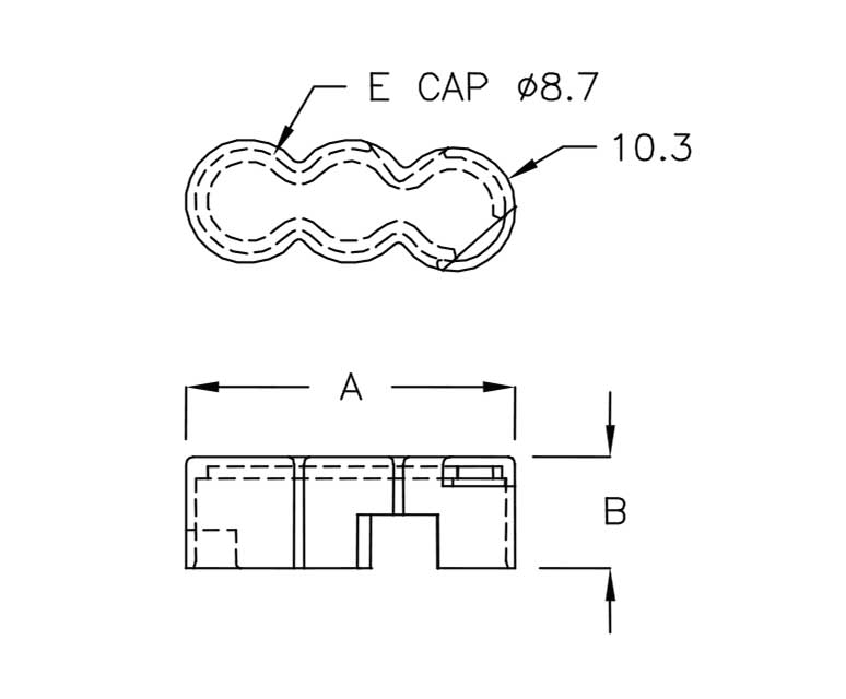 E-Cap Tube | Plastic LED Hardware Manufacturer | PINGOOD