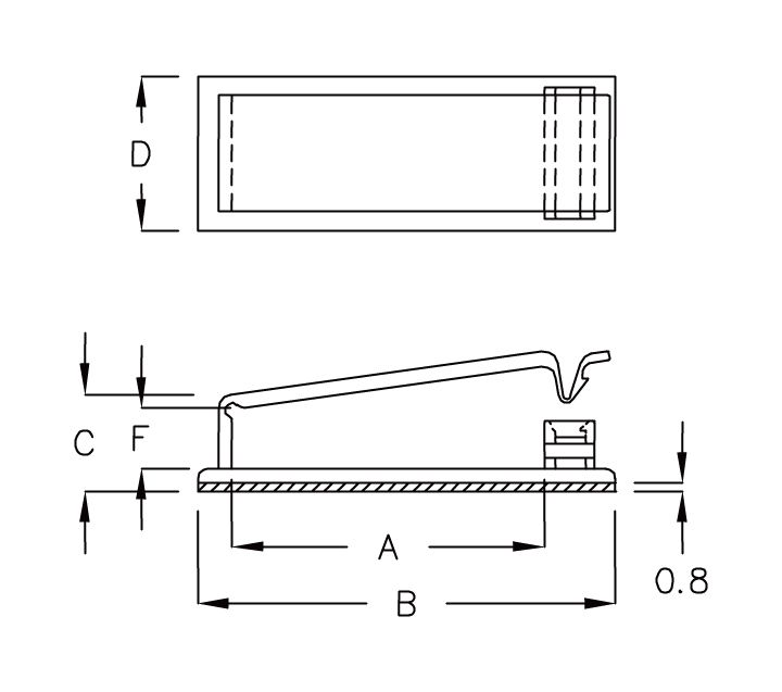 ケーブルクランプ（FCW-4CK） | 機械部品の供給 -PINGOOD ENTERPRISE CO., LTD.