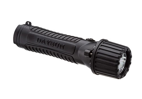 Intrinsically Safe Portable LED Flashlight with Rubber Grip ...