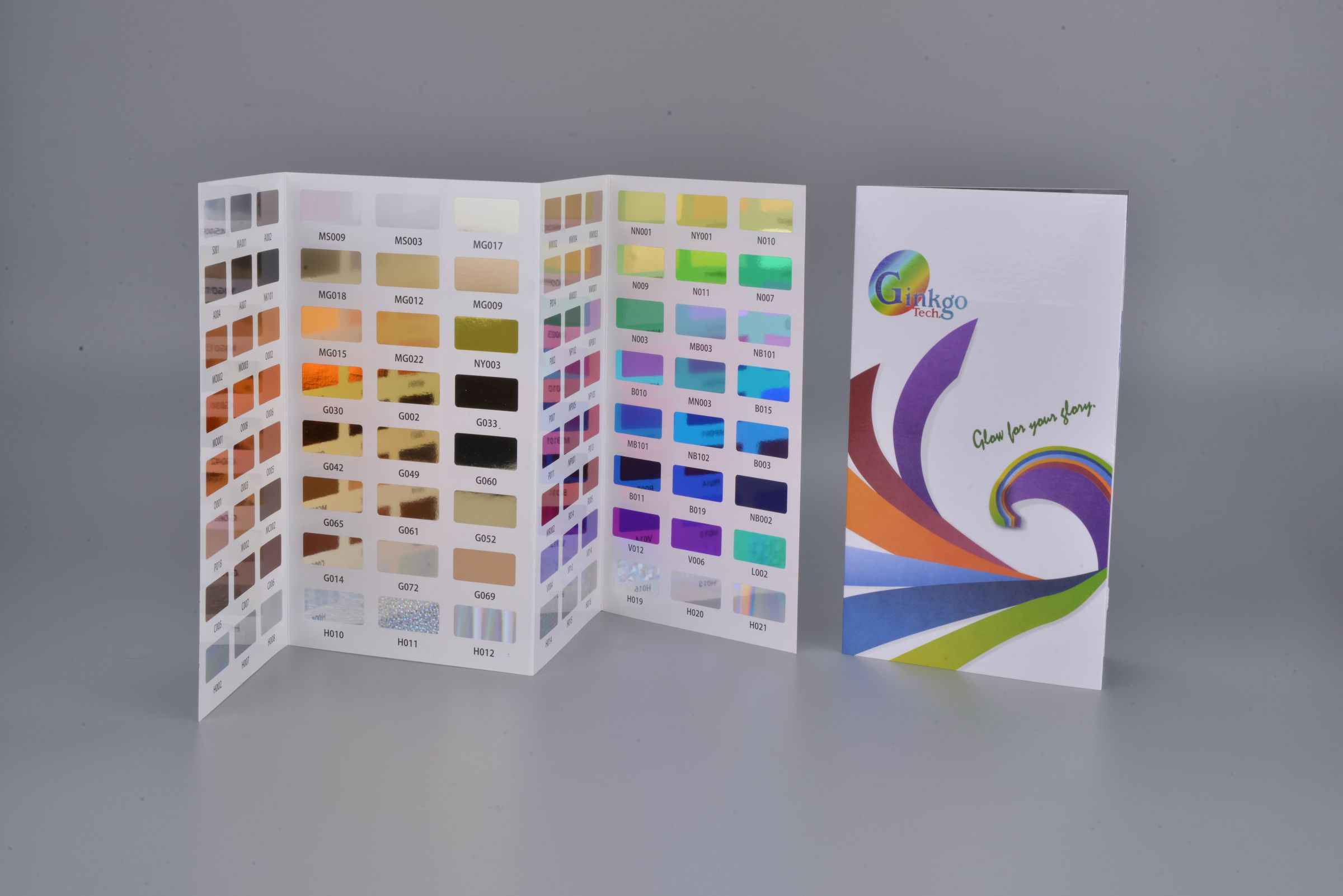 Customized Color for Hot Stamping Foil | Ginkgo Film Coating Technology ...