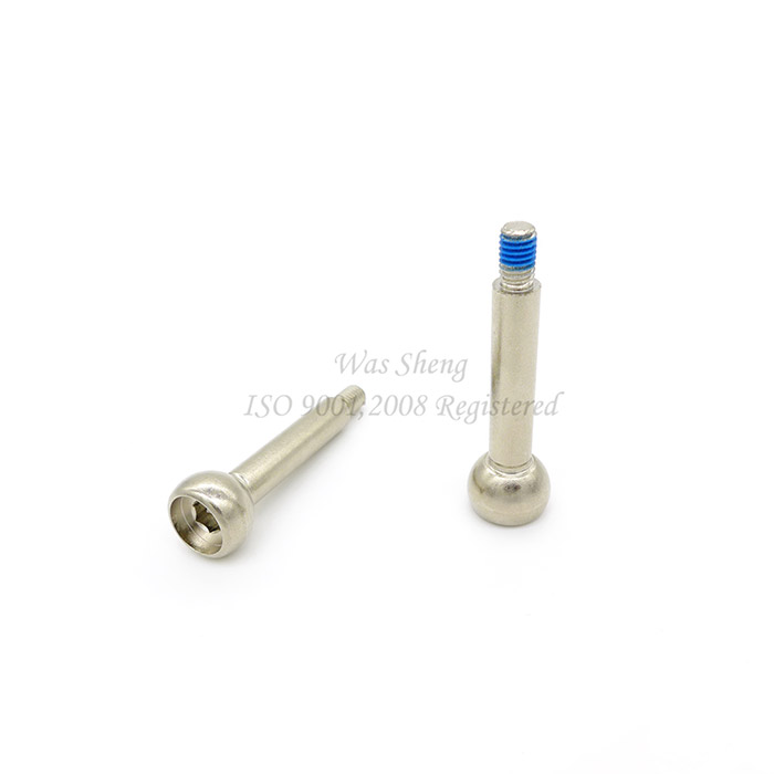 Stainless Steel Machining Shoulder Bolt, Nylok Blue Patch Screws ...