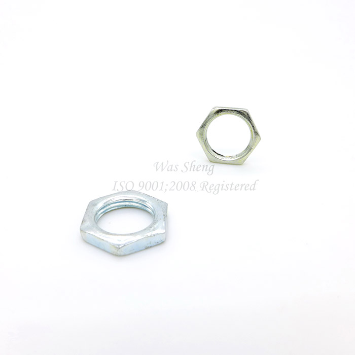 Dławiki kablowe Cienkie, sześciokątne nakrętki blokujące, stal ocynkowana | Producenci części ...