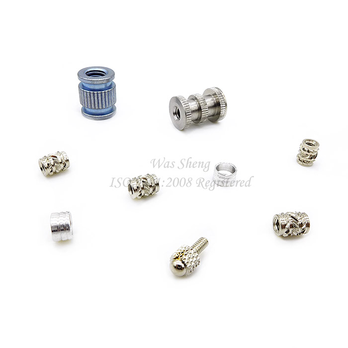 Metal Straight Knurling Threaded Insert Bushings | Brass & Steel Metal ...