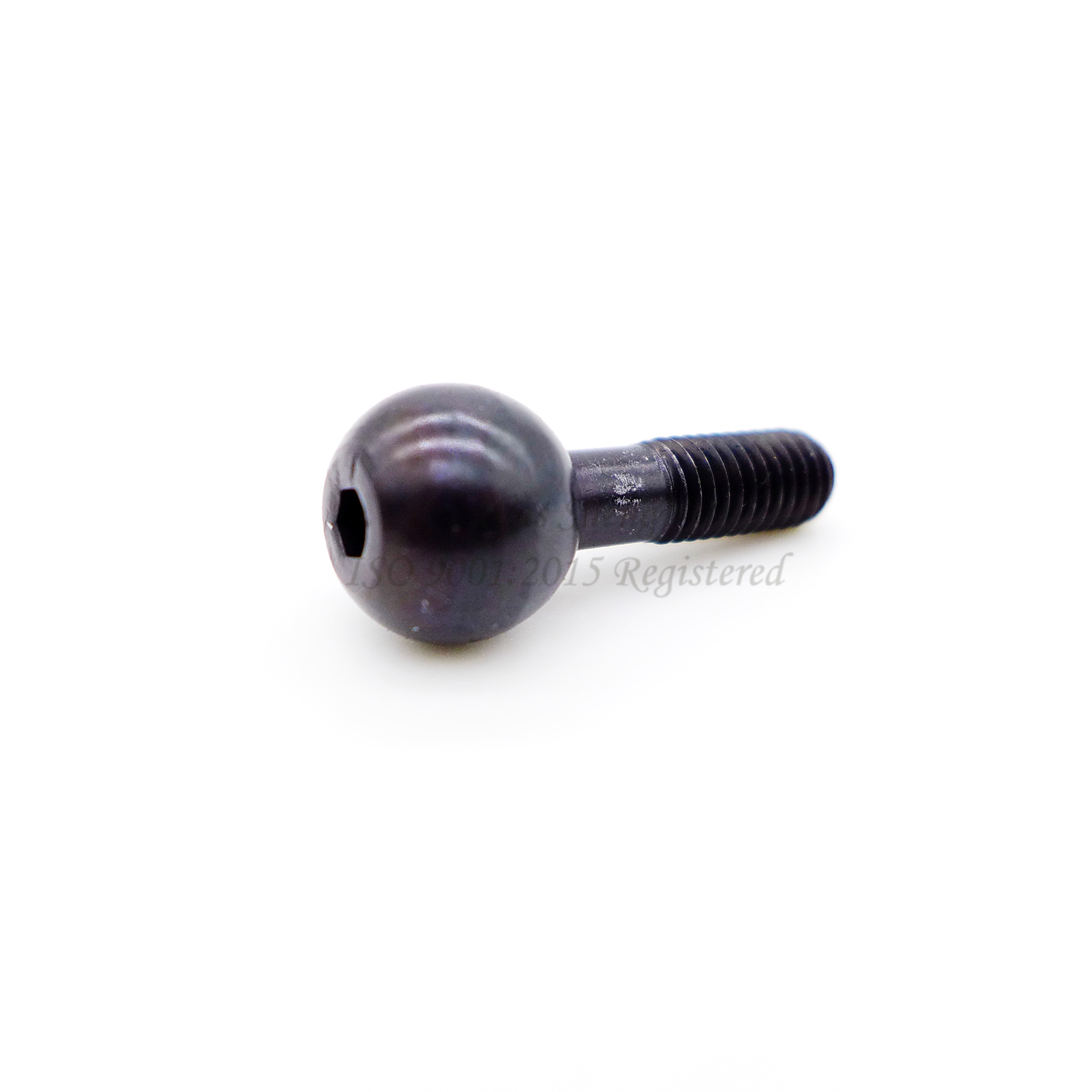 Steel Pivot Ball Head Stud, Bolt Black Oxide | Brass & Steel Metal ...