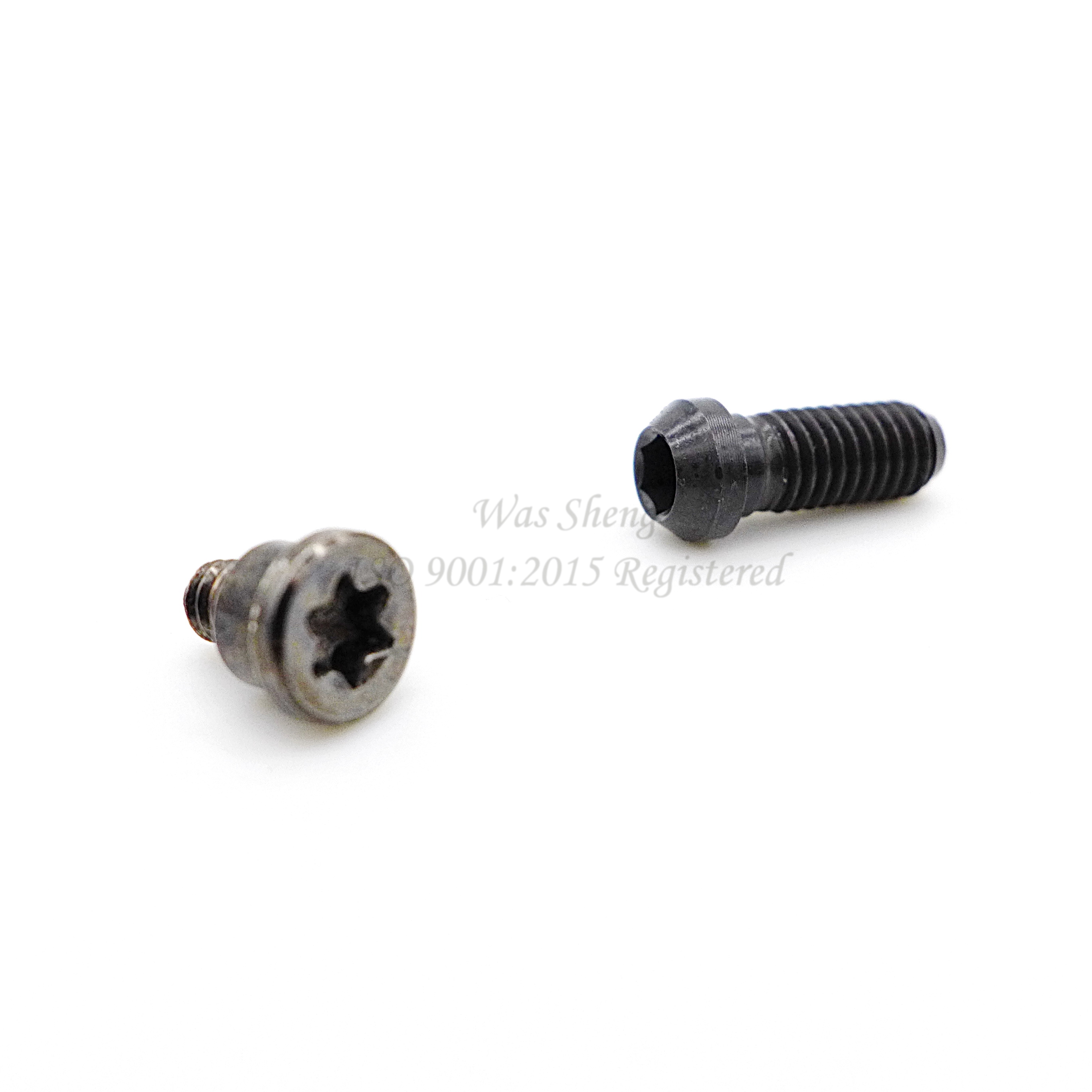 Metric Socket Shaved Head, Torx Shoulder Screws Black Nickel Plating ...