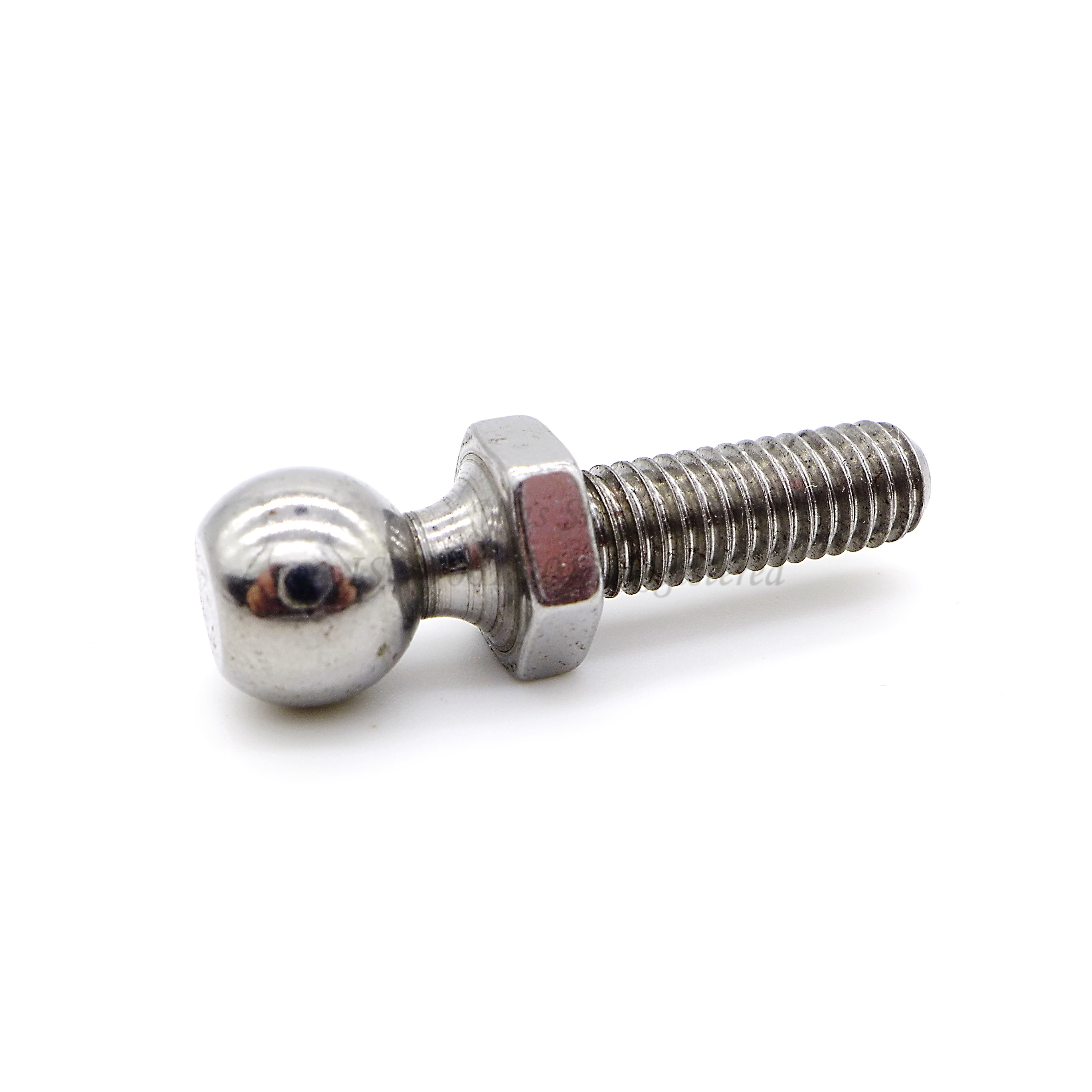 Spherical Ball Stud 3/8-16 Threaded X 17.5 MM | Brass & Steel Metal ...