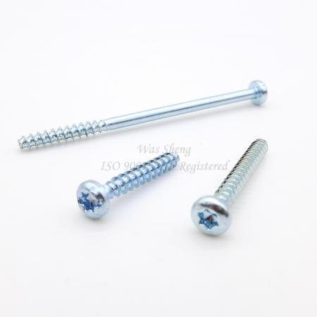 Screw K40 X 70 PT Thread Kombi Torx T20 Blue Zing Plating | Brass ...