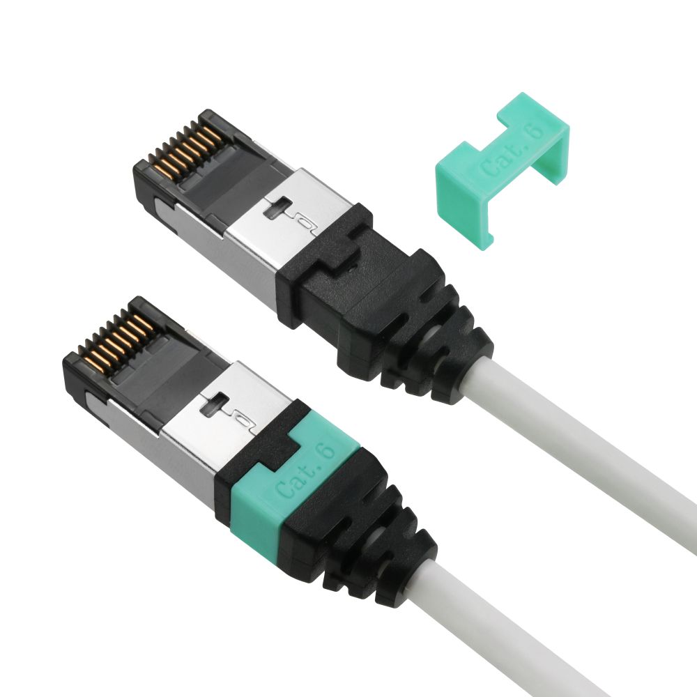 سلك التصحيح Cat.6 UTP 28 AWG مع التمهيد القصير ومقاطع الترميز اللوني ...