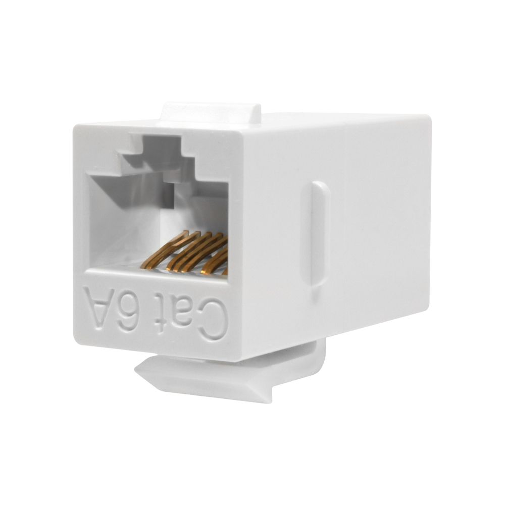 Cat.6A UTP 180 Degree Inline Coupler | RJ45 Connectors & Ethernet Patch ...